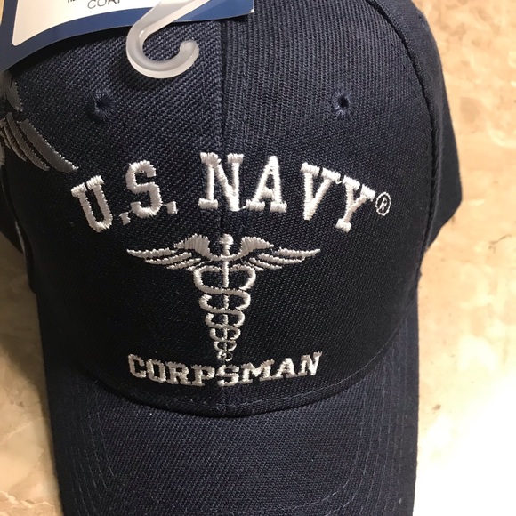 Navy | Accessories | Us Navy Corpsman Cap Blue | Poshmark